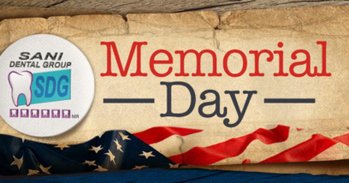 Memorial Day commemoration the war heroes, Sani Dental Clinics Blog ...